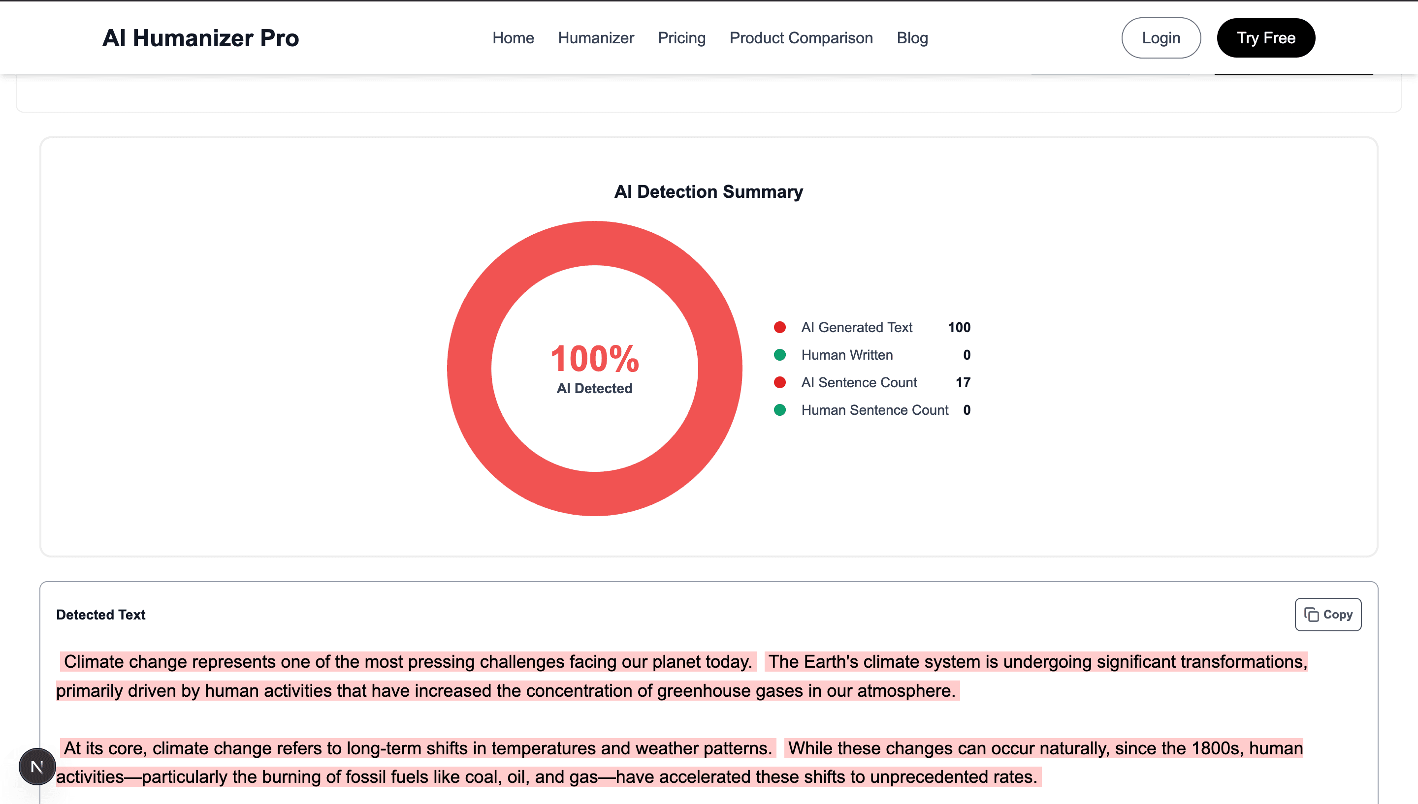 AI Humanizer Tool | Bypass AI Detectors - AI Humanizer Pro
